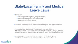 Mandatory Employee Leave: An In-Depth Analysis of State and Local Laws ...