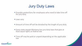 Mandatory Employee Leave: An In-Depth Analysis of State and Local Laws ...