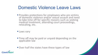 Mandatory Employee Leave: An In-Depth Analysis of State and Local Laws ...