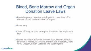 Mandatory Employee Leave: An In-Depth Analysis of State and Local Laws ...