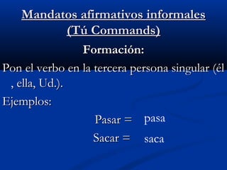 Mandatos | PPT