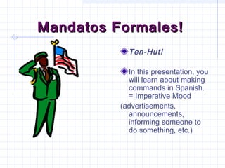 Mandatos(1) | PPT
