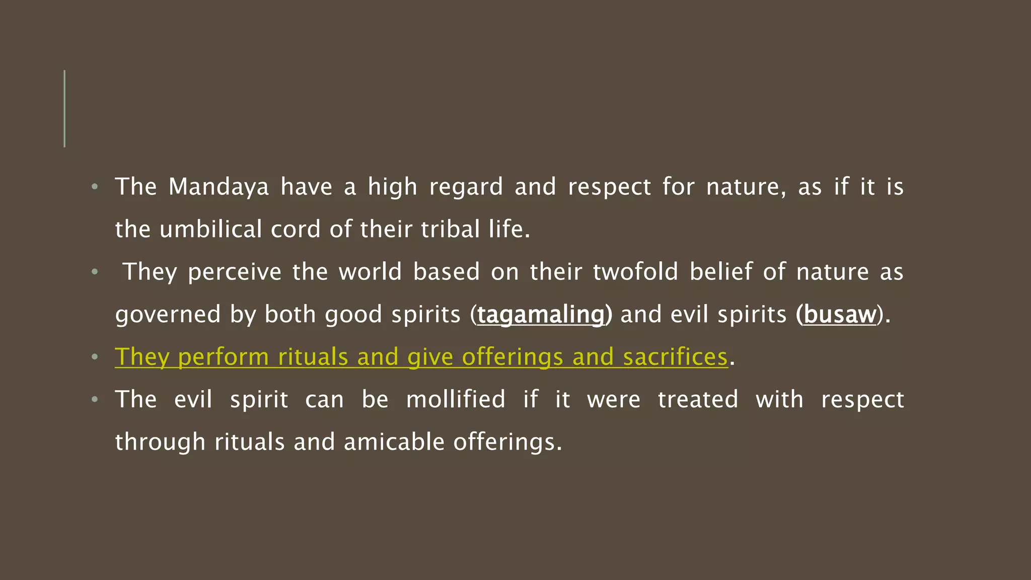 Mandaya Ethnic Tribe | PPT