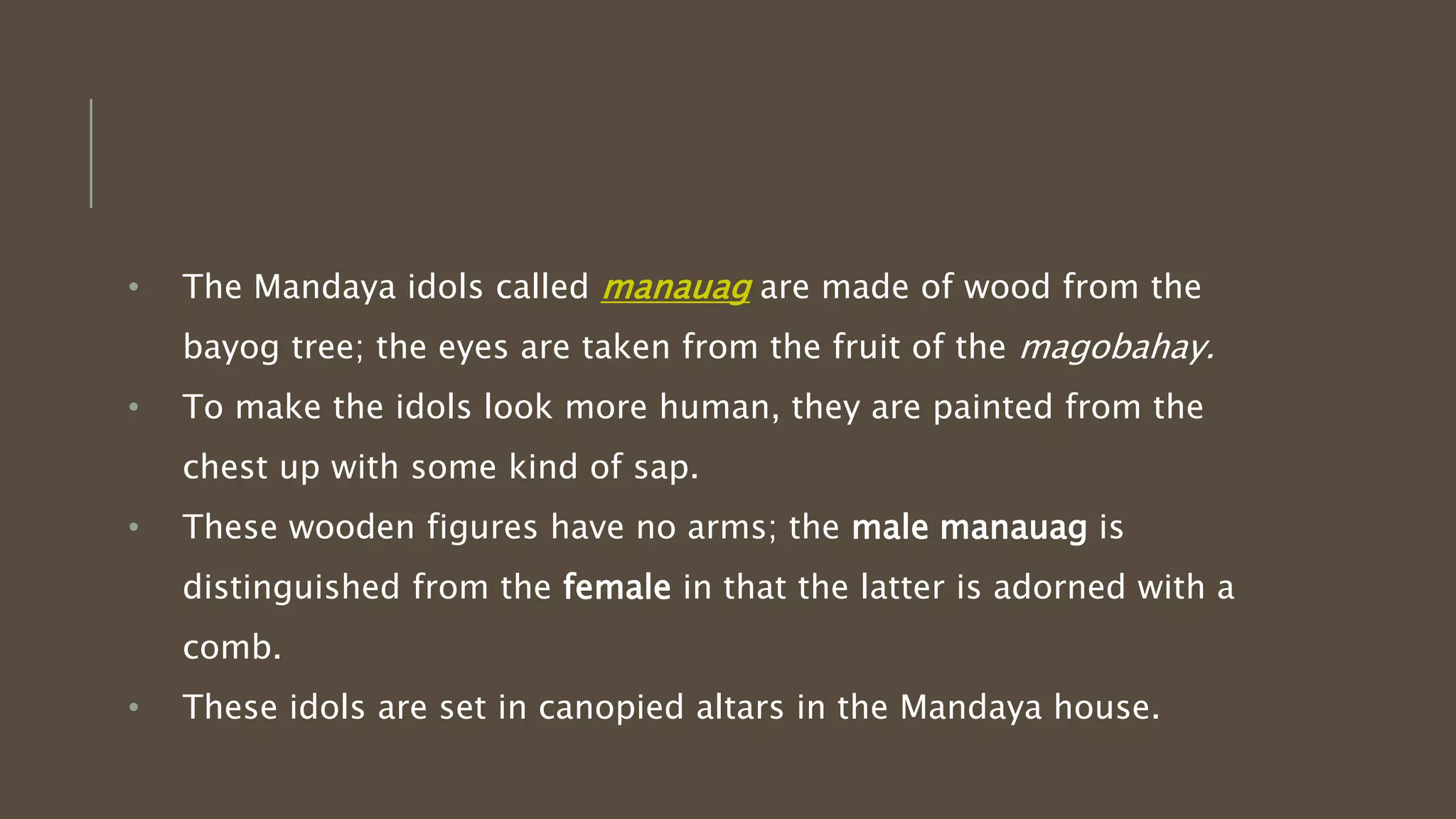Mandaya Ethnic Tribe | PPT