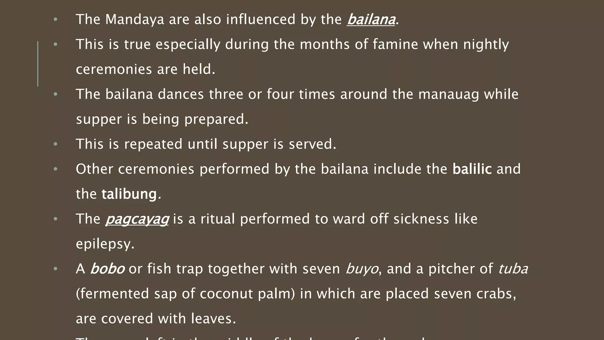 Mandaya Ethnic Tribe | PPT