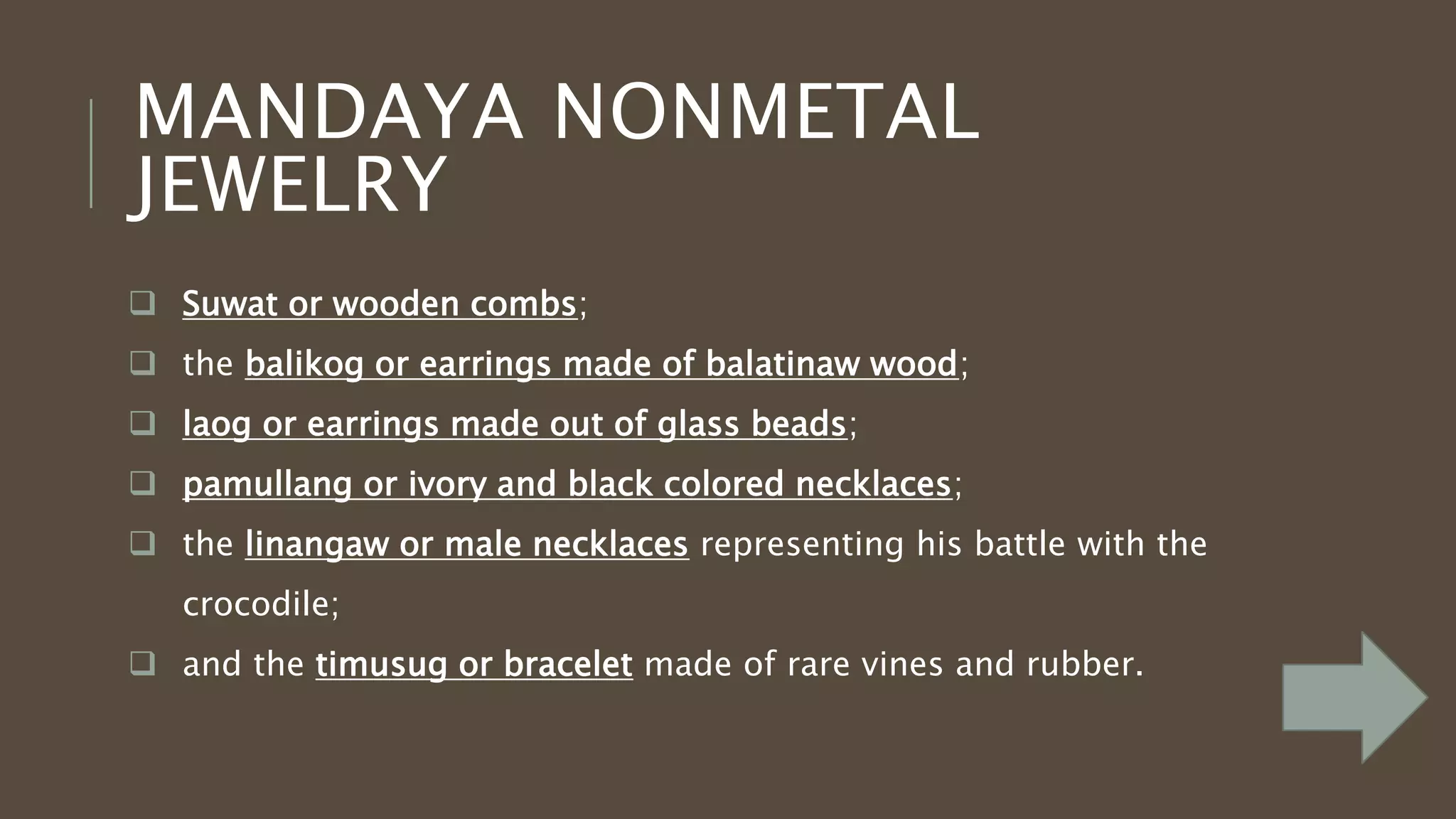 Mandaya Ethnic Tribe | PPT