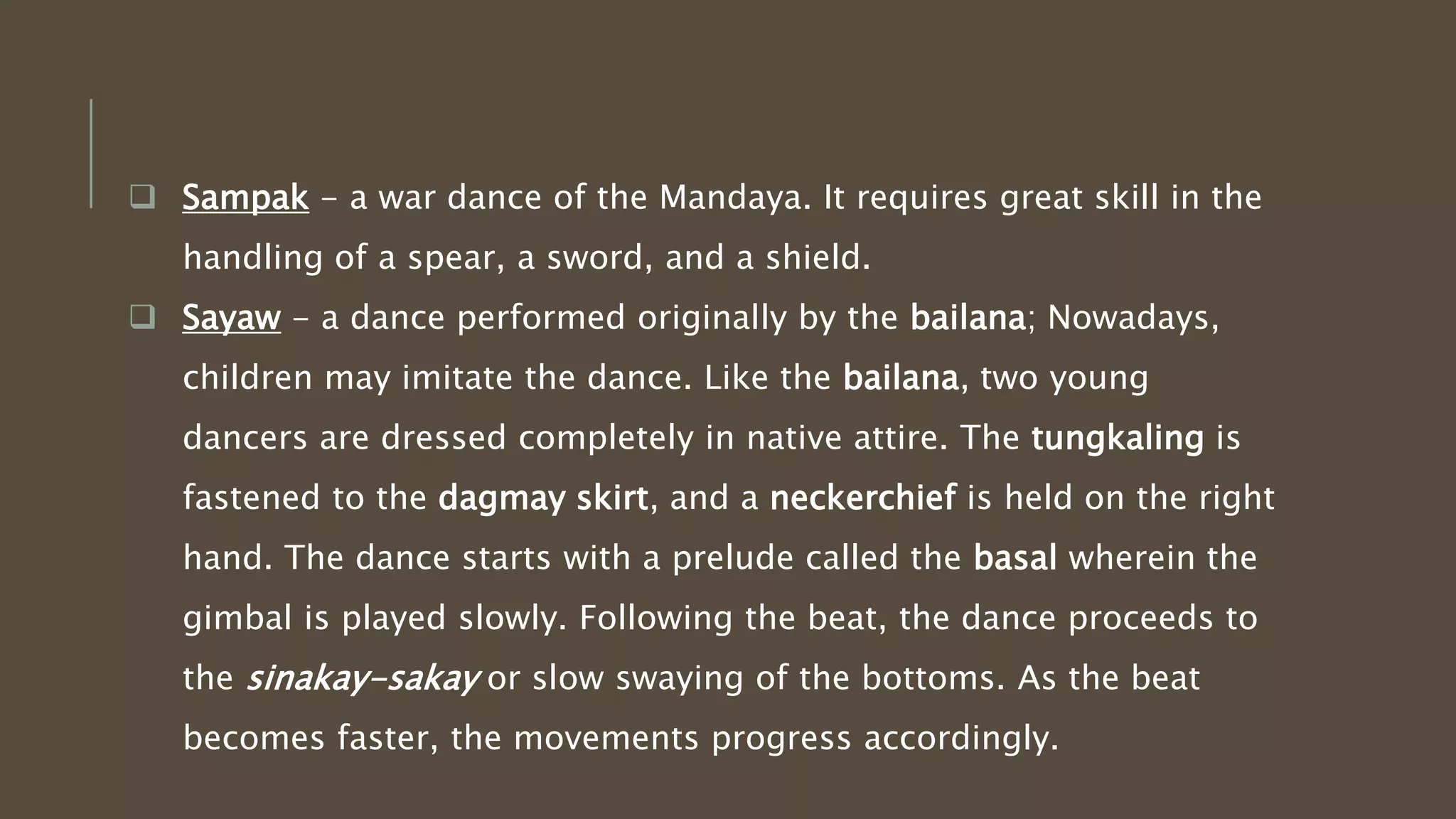 Mandaya Ethnic Tribe | PPT
