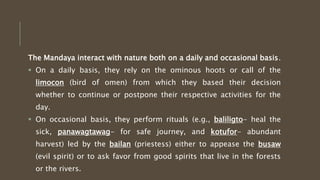 Mandaya Ethnic Tribe | PPT