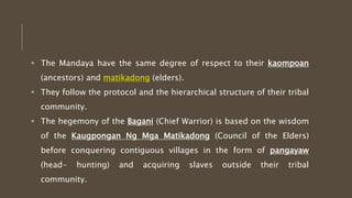 Mandaya Ethnic Tribe | PPT