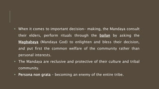 Mandaya Ethnic Tribe | PPT