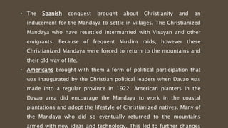 Mandaya Ethnic Tribe | PPT