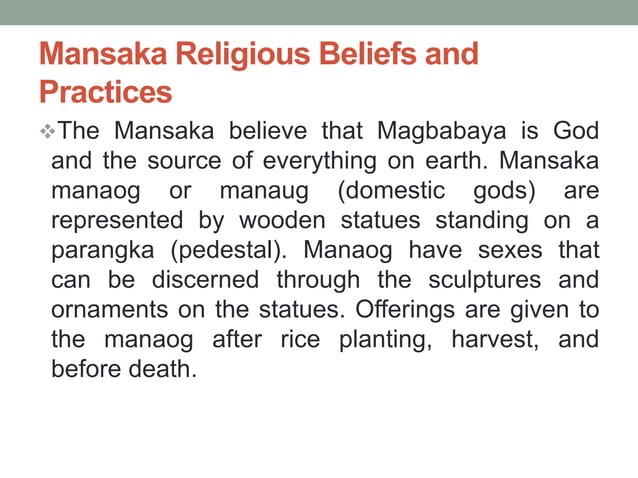 Indigenous Tribe-MANDAYA, MANSAKA, TIRURAY.pptx