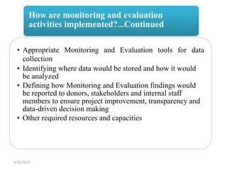 Monitoring and Evaluation.ppt