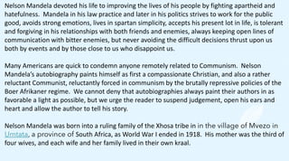 Young Nelson Mandela: Born Xhosa, Raised English, Fighting Racism and ...