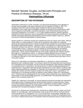 Haemophilus influenzae: Una revisión | PDF | Lung and Respiratory ...
