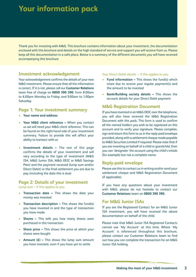 M&G Investments - Welcome Brochure | PDF | Mutual Funds | Personal ...
