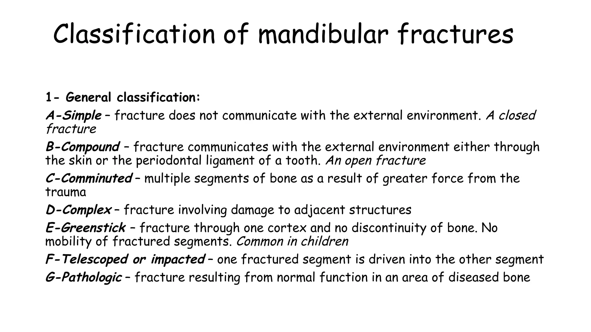 Mandibular fractures and their management | PPTX