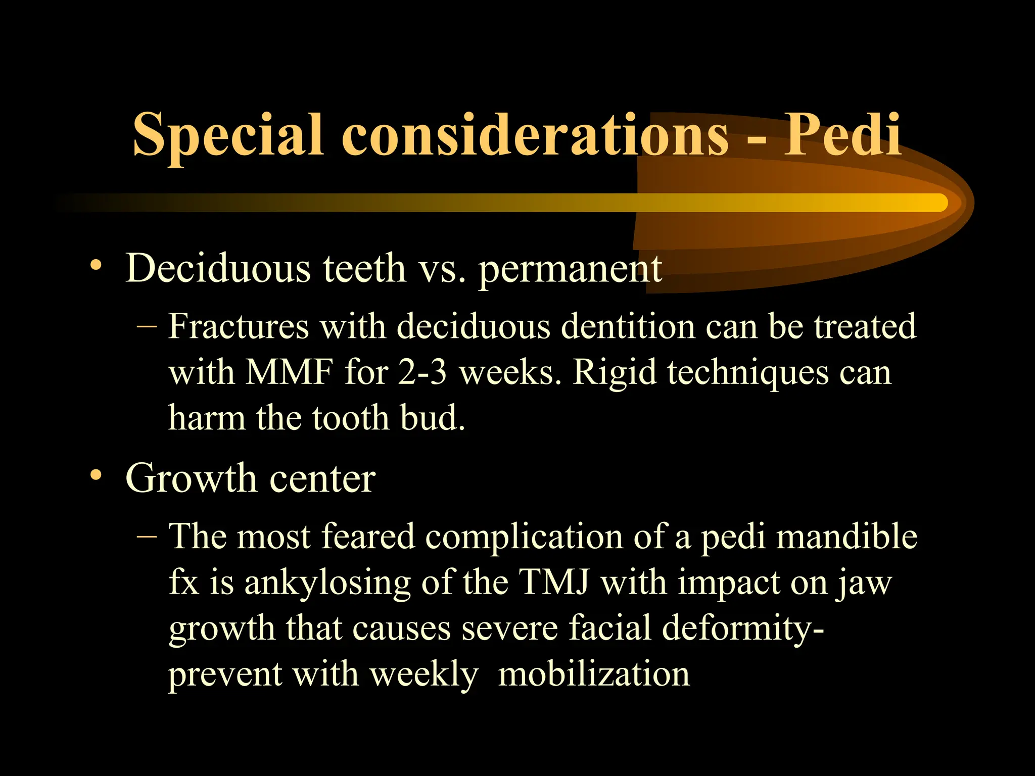 Mandible fracture signs and symptoms ppt | PPT