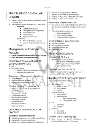Mandible Fracture | PDF