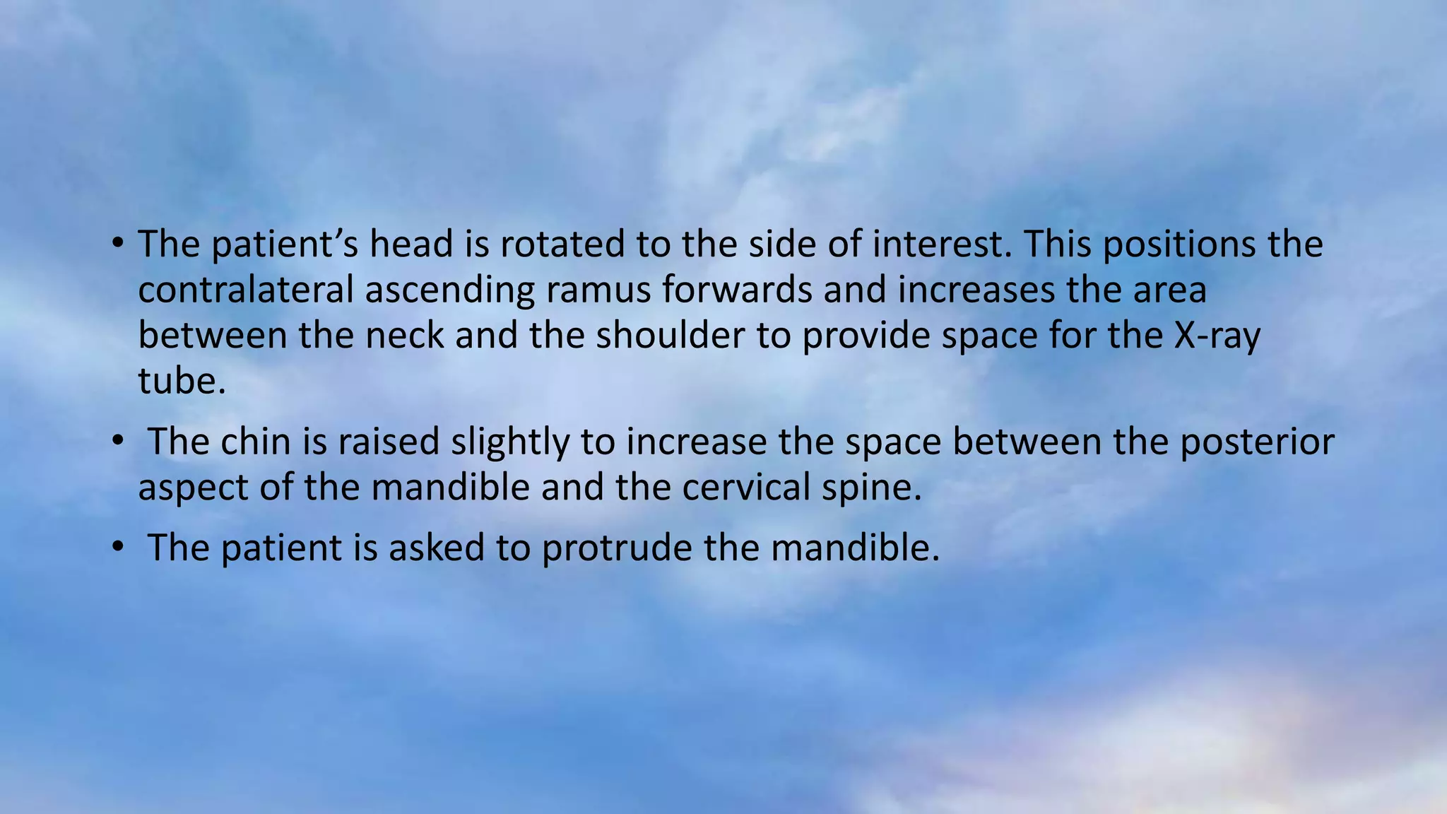 Mandible lateral oblique | PPTX