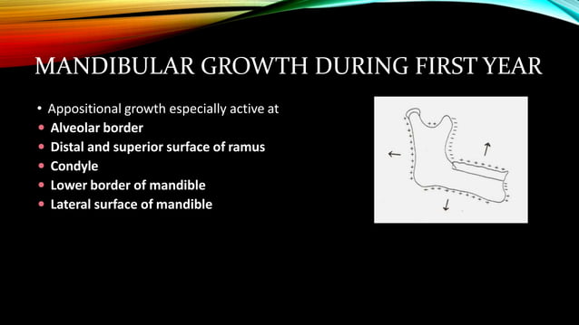 Growth and Development of Mandible | PPTX
