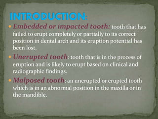 Mandibular3rdmolarimpactions 130421031302-phpapp02 | PPT