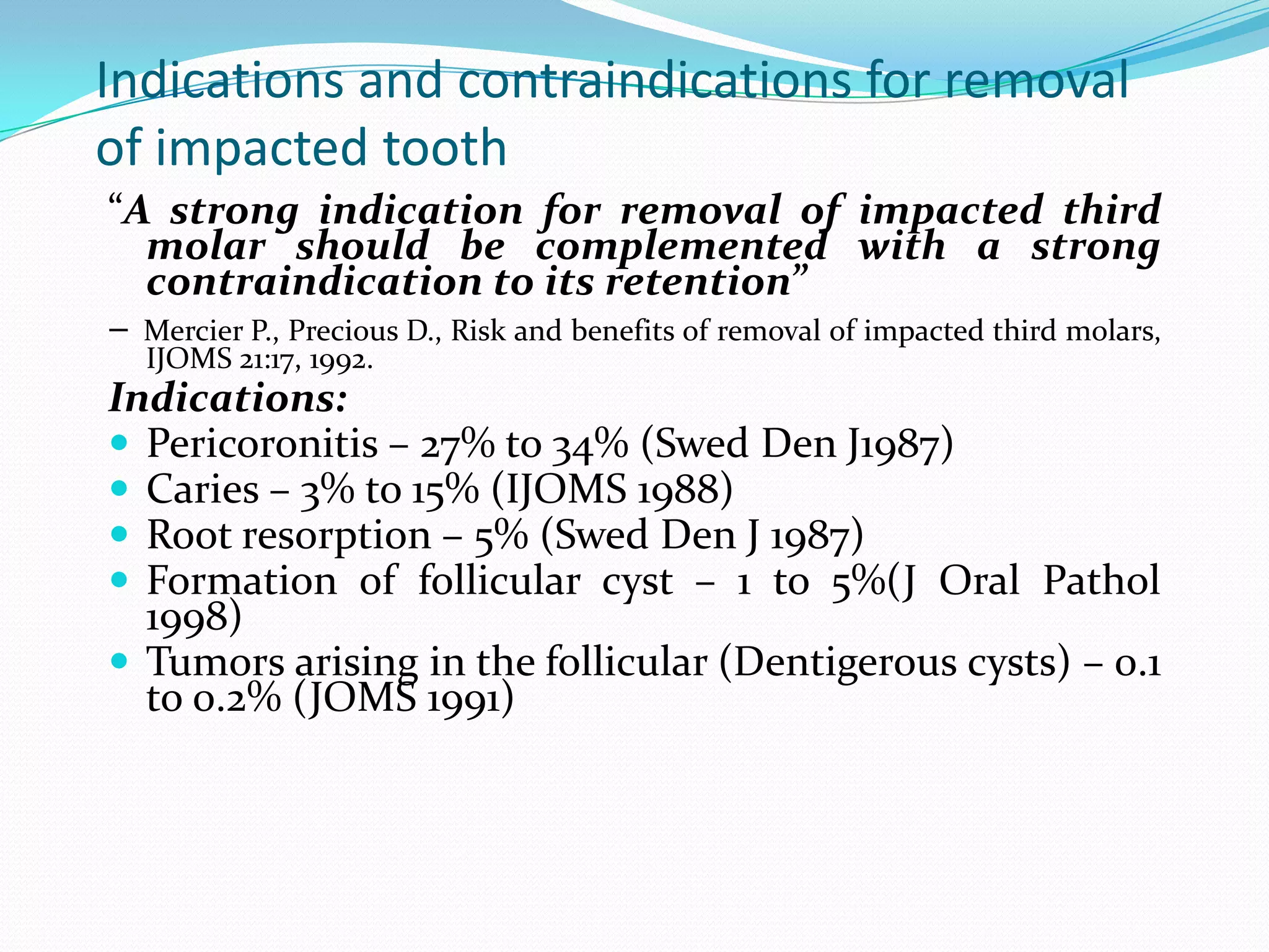 Mandibular 3rd molar impactions | PPTX