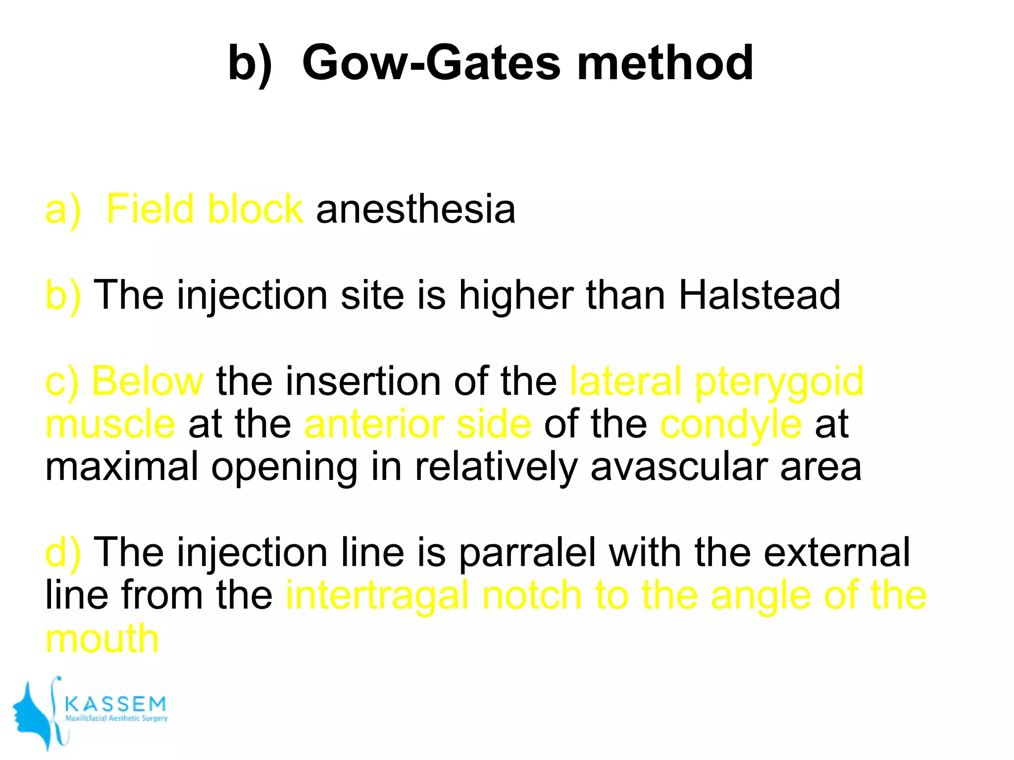 Mandibular anaesthesia | PDF
