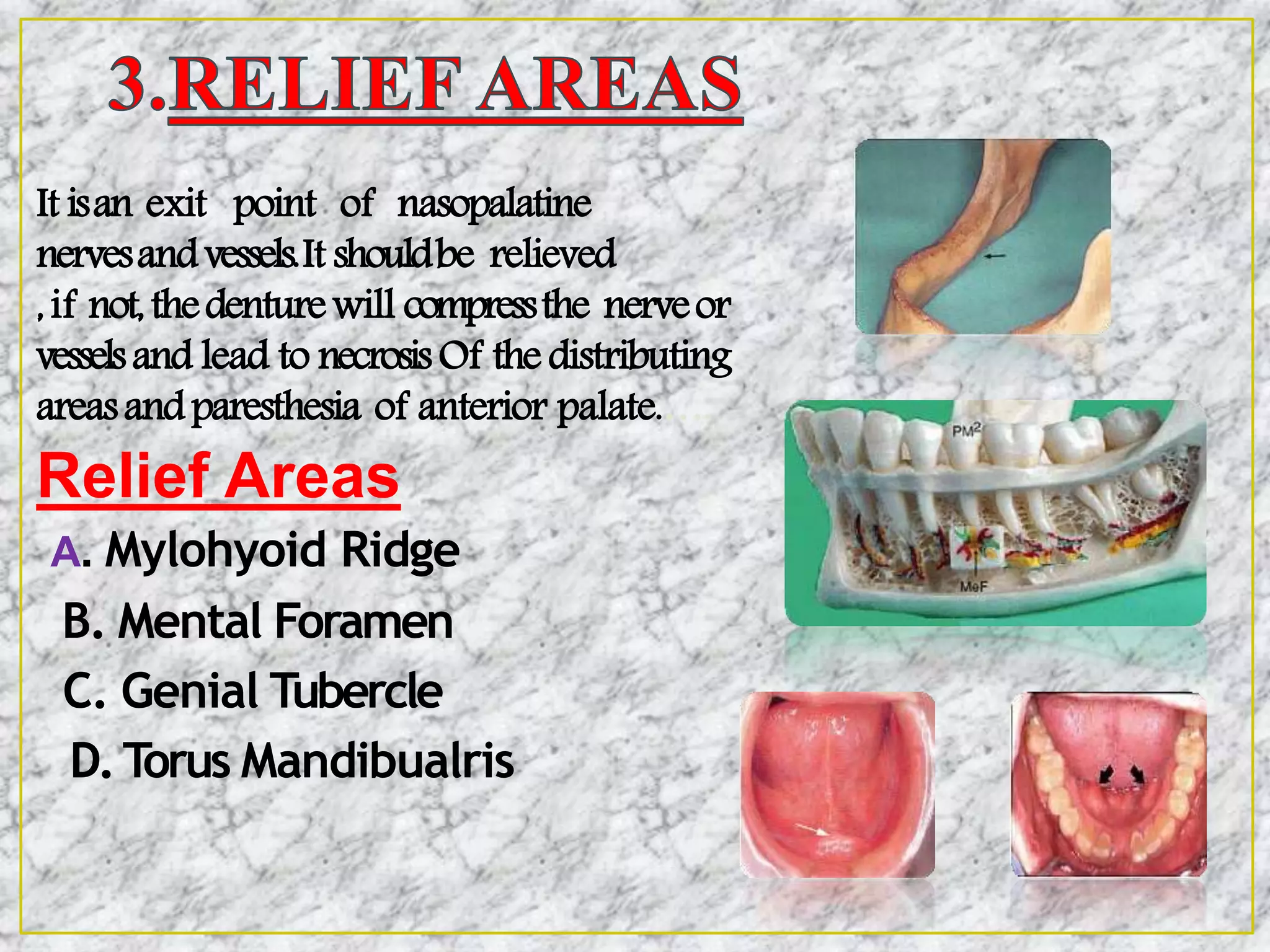 Anatomical Landmarks Mandibular prosthodontics | PPTX