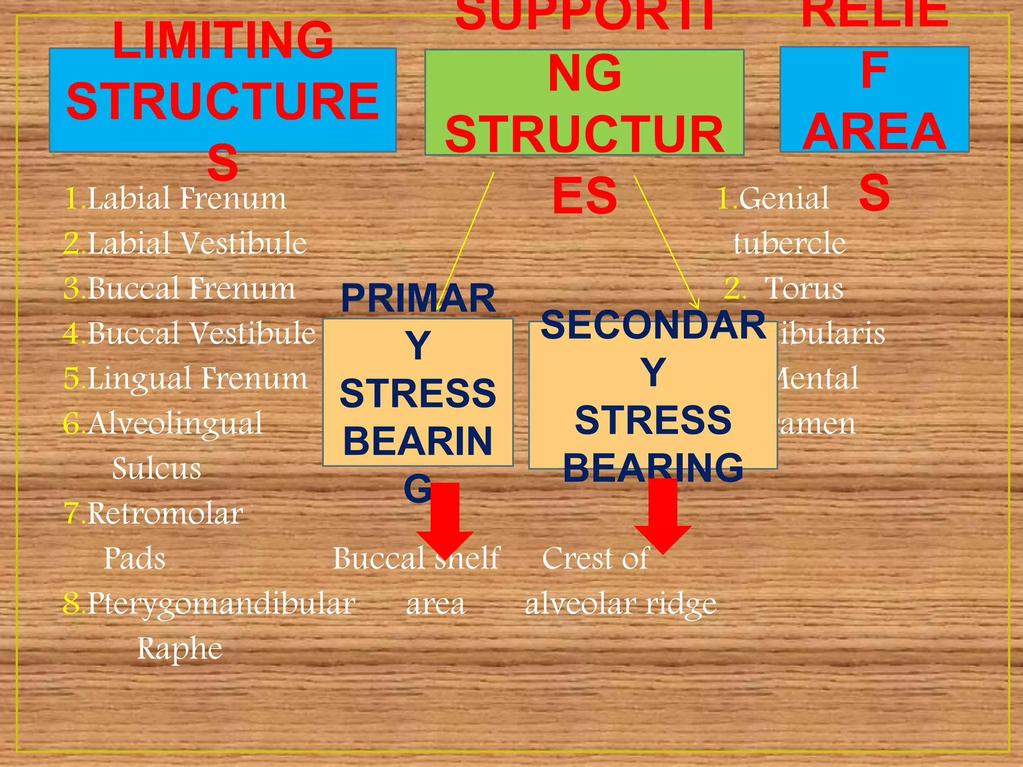Anatomical Landmarks Mandibular prosthodontics | PPTX