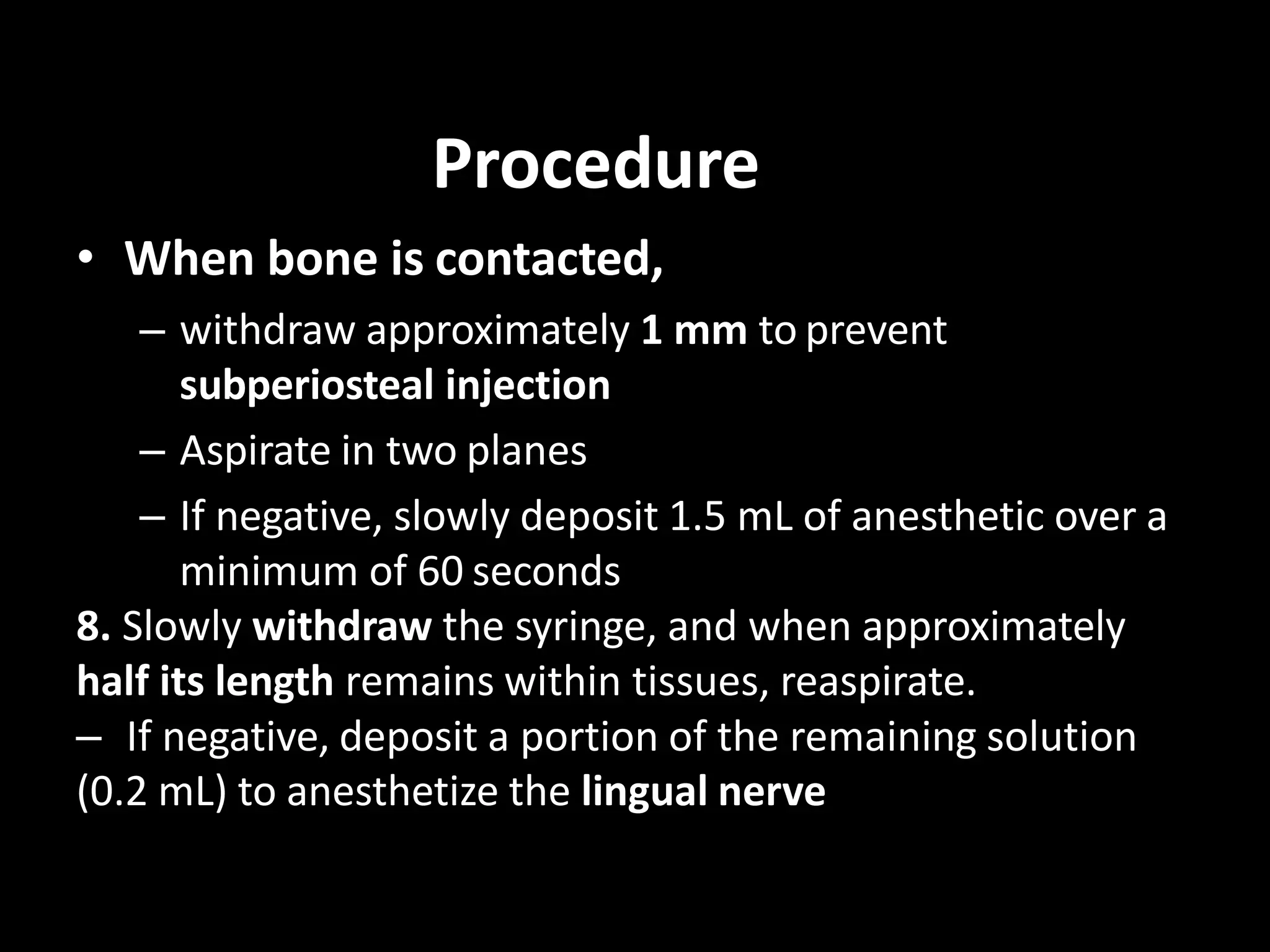 Mandibular anesthesia | PPTX