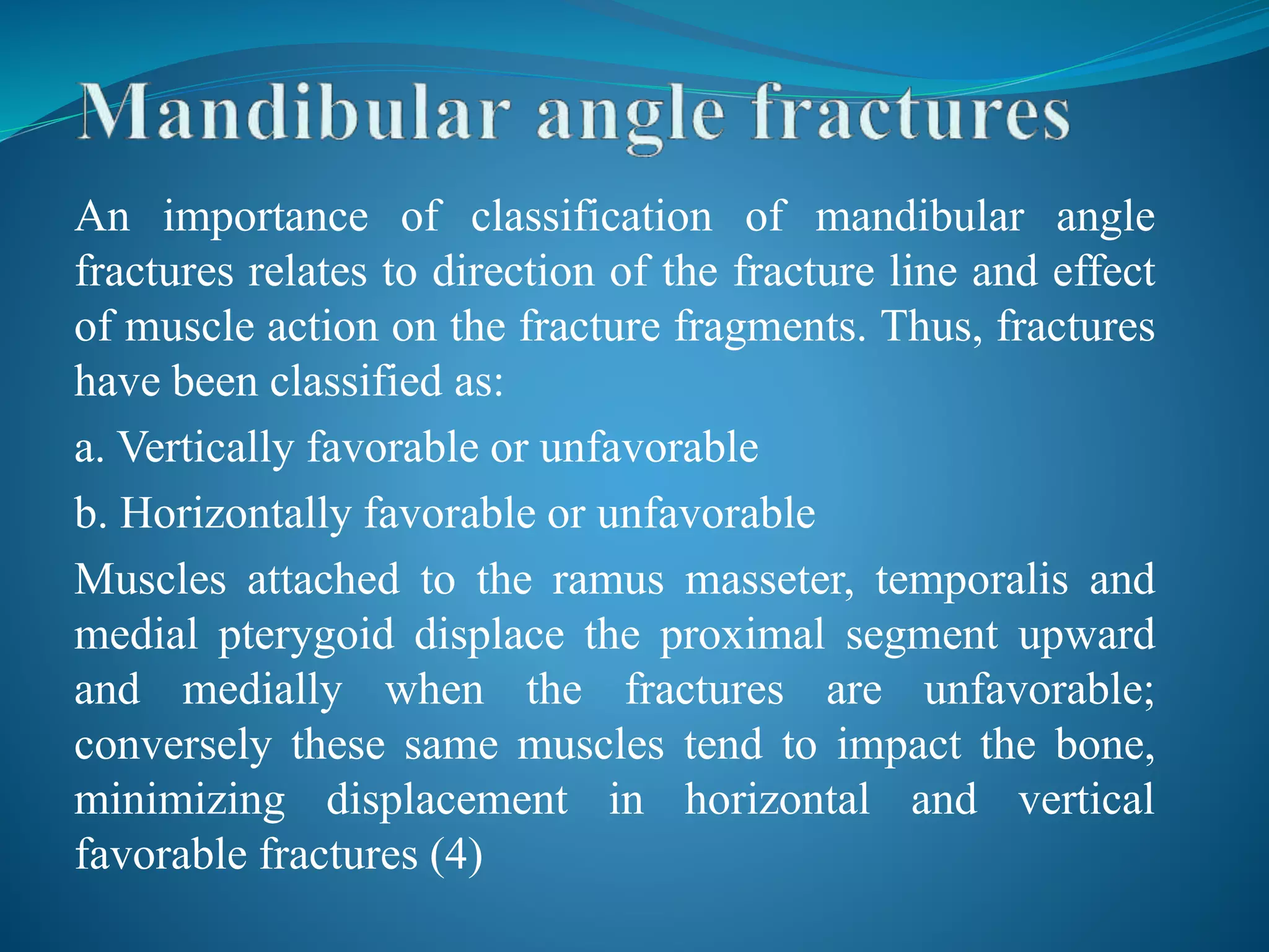 Mandibular Angle Fractures | PPTX