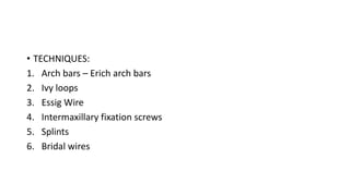 Mandibular fracture | PPTX