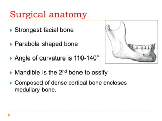 Mandibular fracture | PPTX