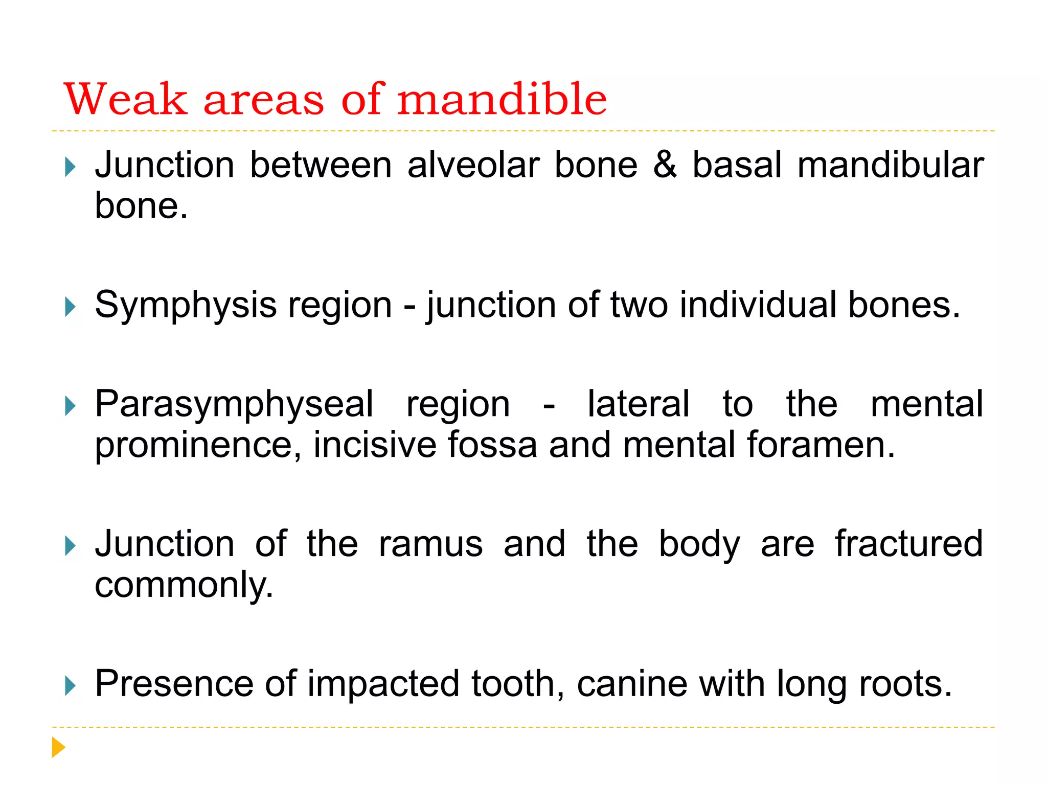 Mandibular fractures | PPTX