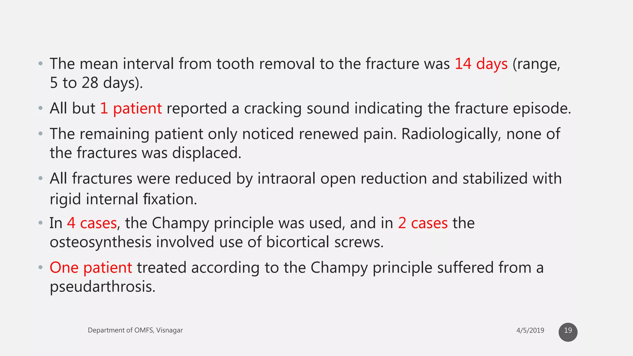Journal club on Mandibular fracture after third molar | PPTX