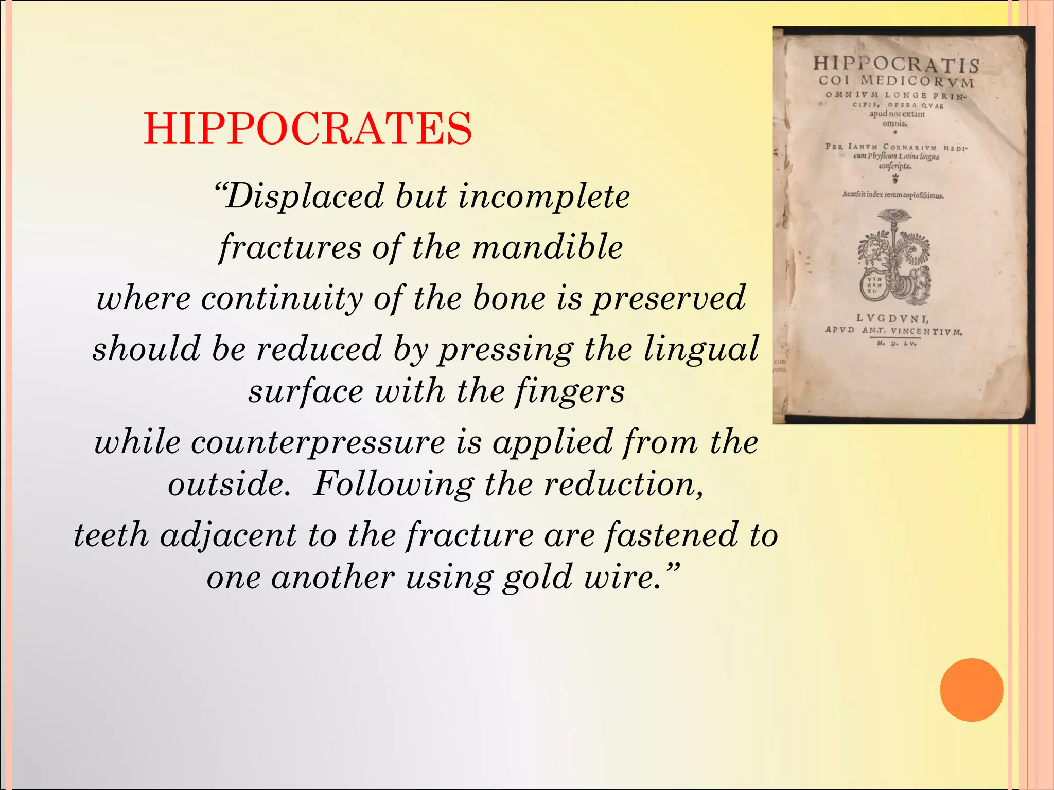 Mandibular fractures | PPT