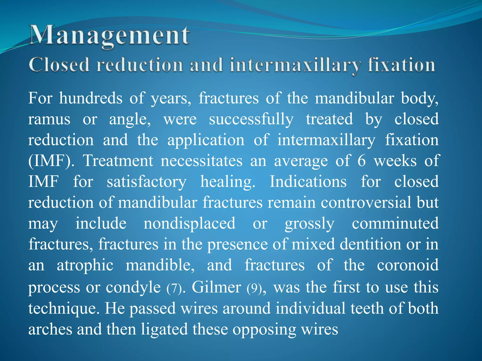Mandibular fractures | PPTX