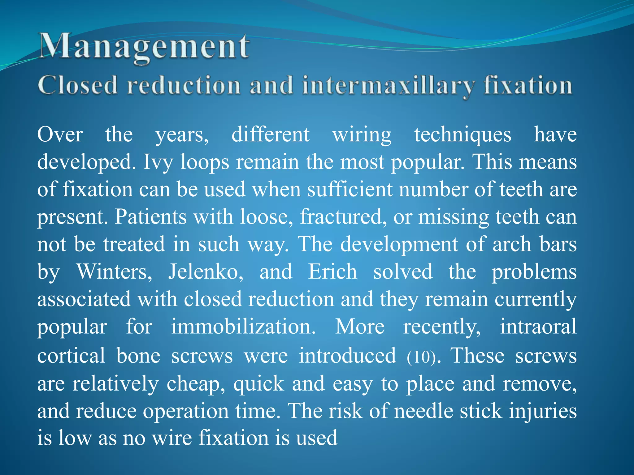 Mandibular fractures | PPTX