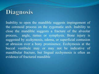 Mandibular fractures | PPTX
