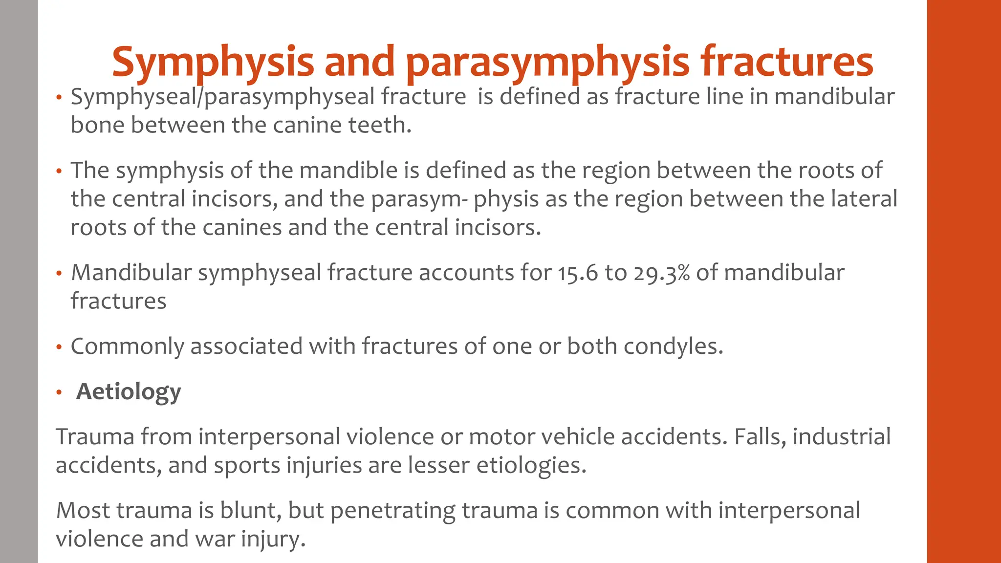 MANDIBULAR FRACTURES MANAGEMENT PROTOCO | PPTX