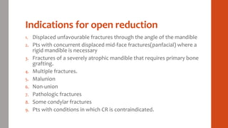 MANDIBULAR FRACTURES MANAGEMENT PROTOCO | PPTX