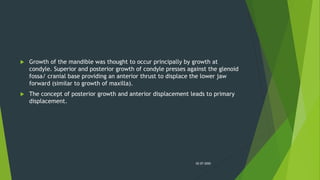 PRE AND POST NATAL GROWTH OF MANDIBLE | PPTX