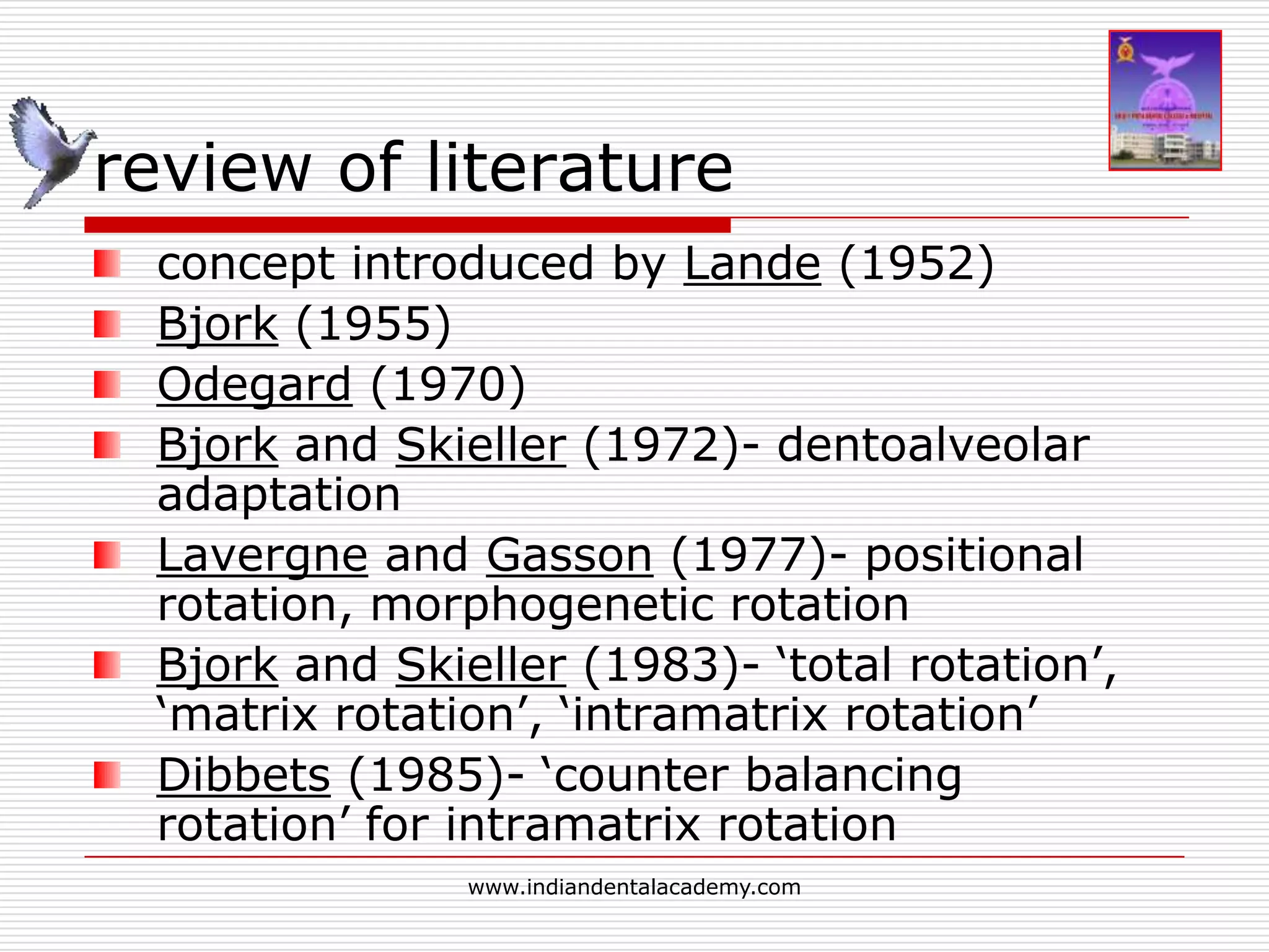 Mandibular growth rotation (2)/certified fixed orthodontic courses by ...