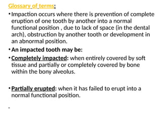 MANDIBULAR IMPACTION ,EVIDENCED BASED PPT | PPTX