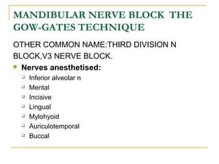 Mandibular Injection Technique | PPT | Ear, Nose and Throat Conditions ...