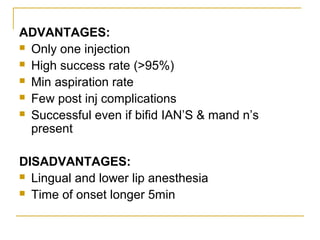 Mandibular Injection Technique | PPT | Ear, Nose and Throat Conditions ...