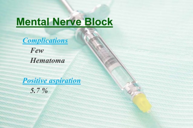 Mandibular injections | PPTX | Ear, Nose and Throat Conditions ...