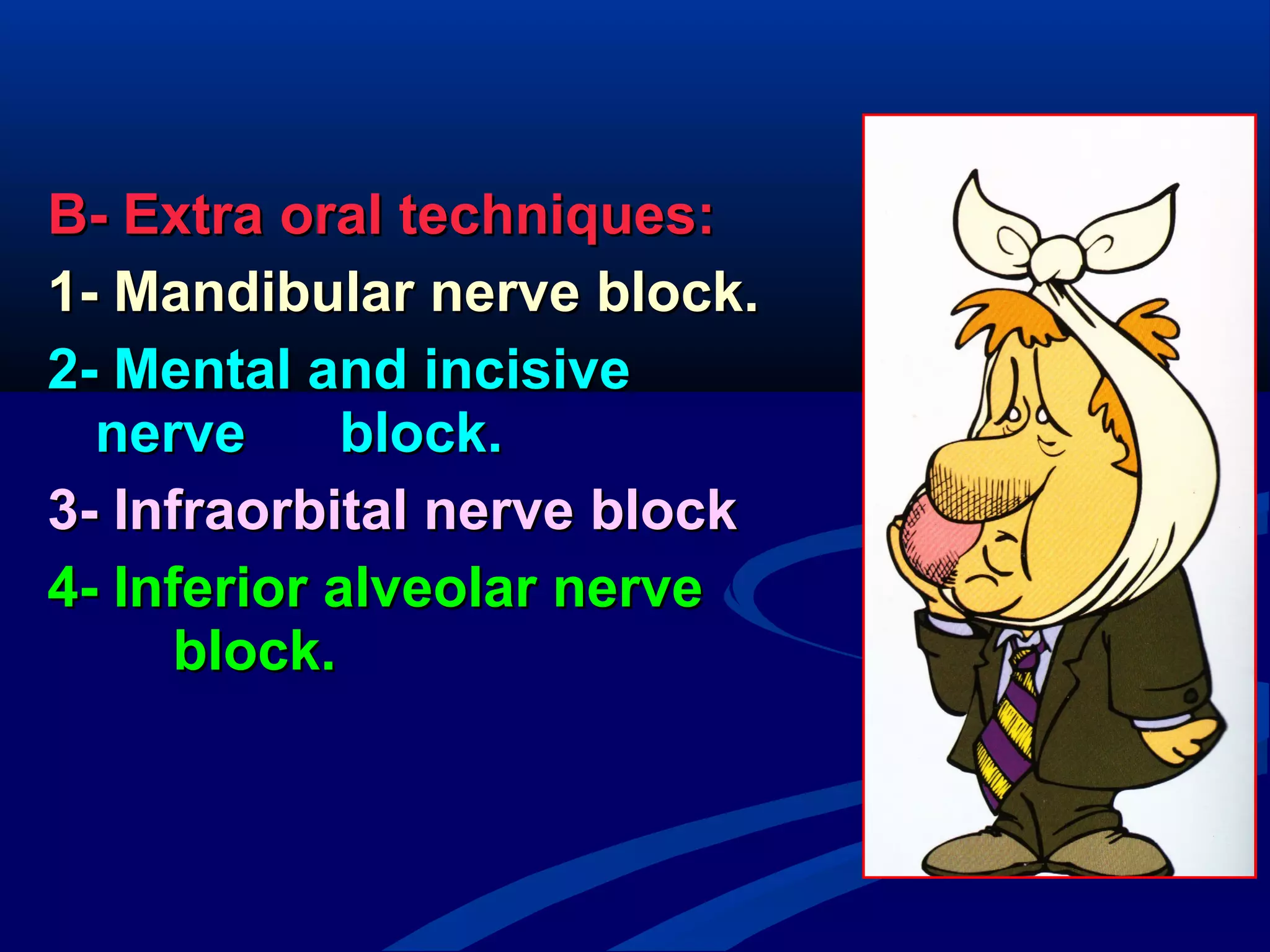 Mandibular Local Anesthesia | PPT
