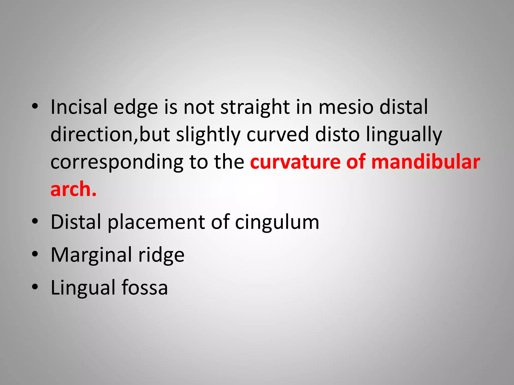 PERMANENT Mandibular lateral incisor | PPT